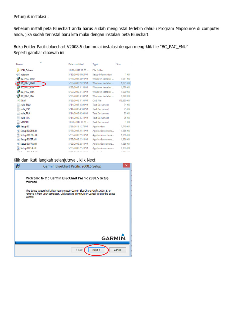 Petunjuk Instalasi Peta Laut Bluechart | PDF | Bisnis | Komputer