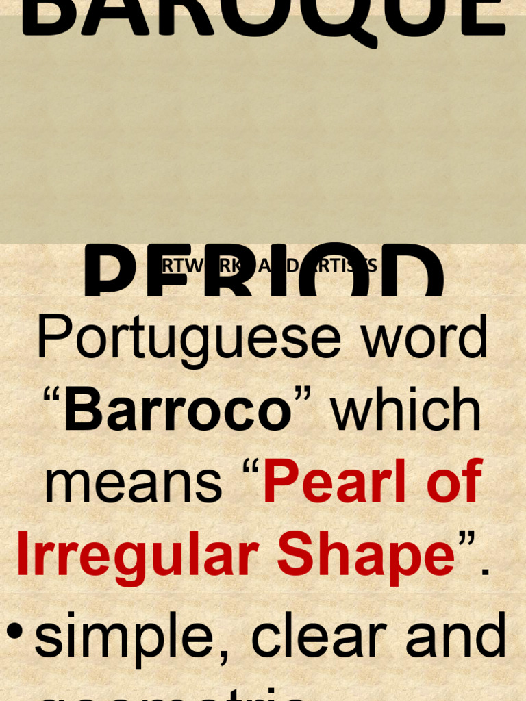 2ndQ-baroque | PDF | Baroque | Plastic Arts