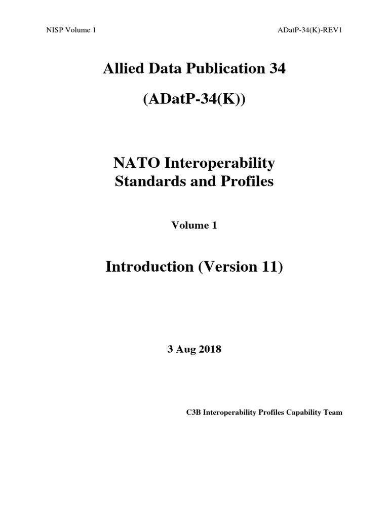 NISP Vol1 v11 Release | PDF | Technology & Engineering