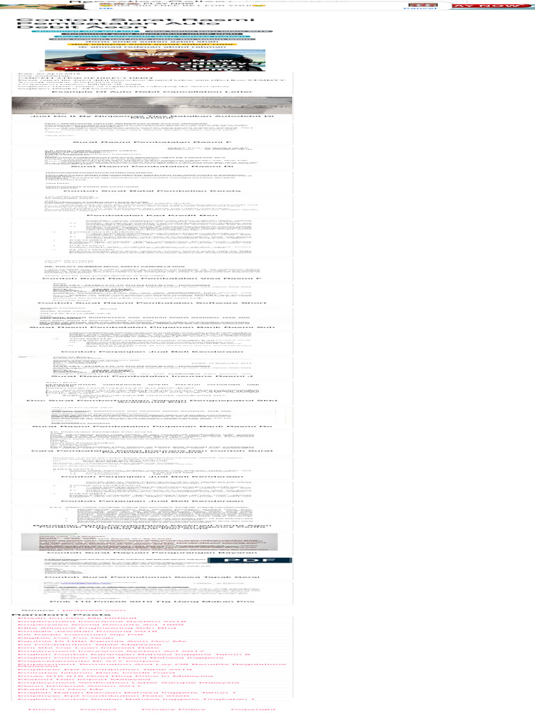 Contoh Surat Rasmi Pembatalan Auto Debit Aeon | PDF