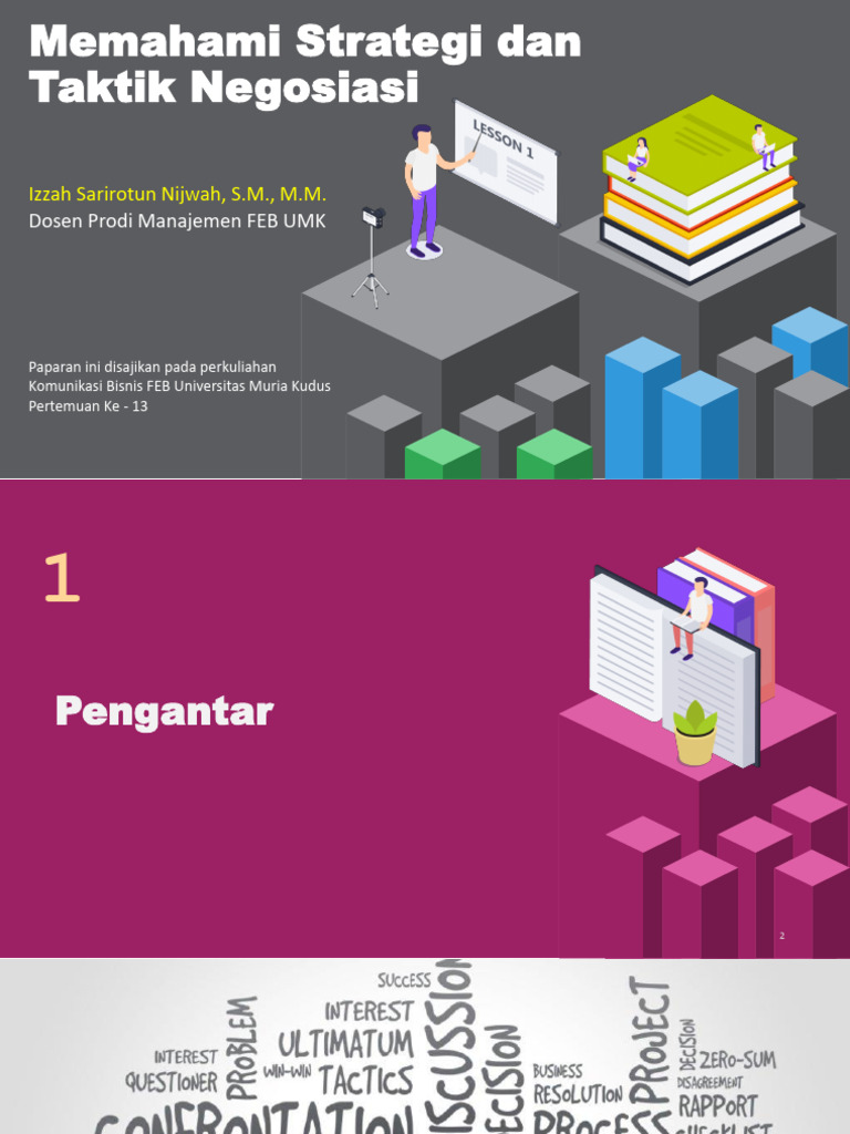 Memahami Strategi Dan Taktik Negosiasi | PDF