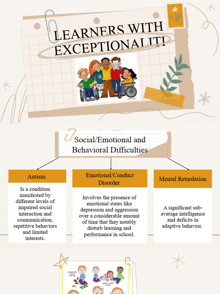 LEARNERS WITH EXCEPTIONALITIES PART2 | PDF | Disability | Intellectual Giftedness