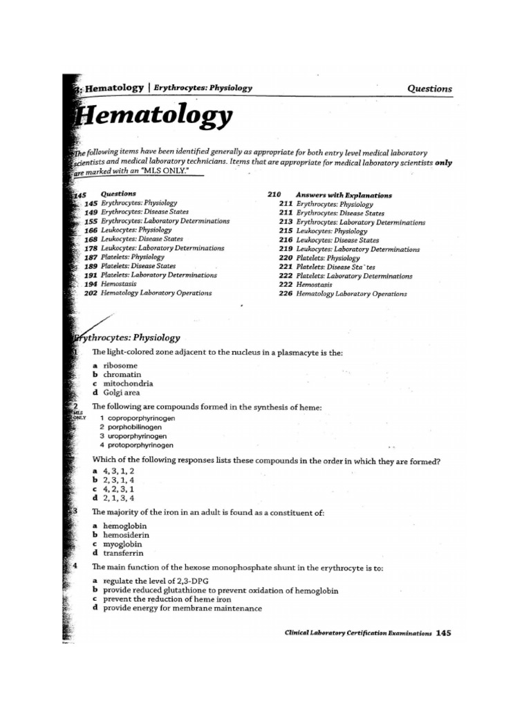 03 Hematology | PDF