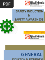 Contoh Safety Induction di Perusahaan _ Pusat Sertifikasi Praset | PDF