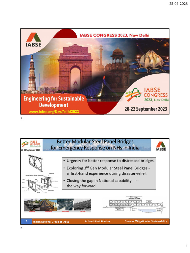 Slides On Modular Bridges Fro More Resilient Response | PDF | Bridge ...