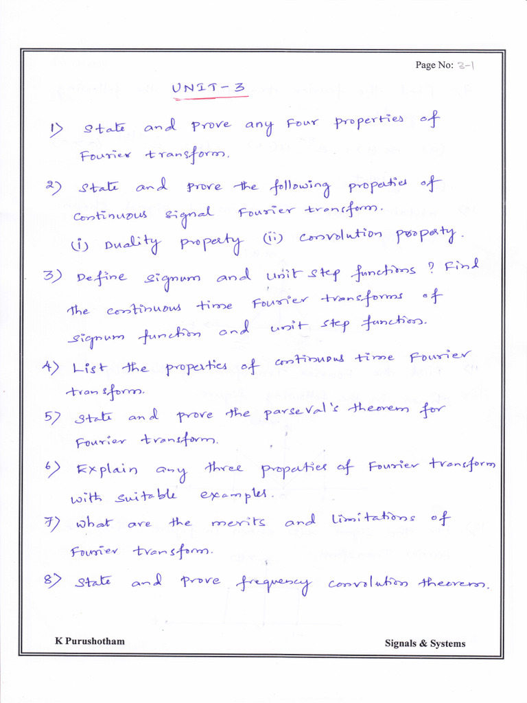 SS Unit-3,4,5(Question Bank) | PDF