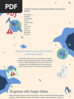 Aktivitas Antropogenik, Asal, Karakteristik, Dan Konsekuensi | PDF