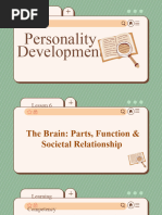 AP Psychology Brain Project: Unit 3: Biological Bases of Behavior | PDF ...