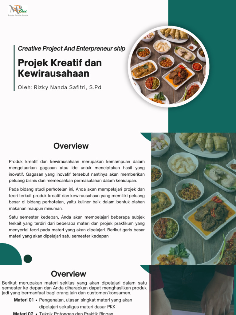 Materi Pertemuan Praktek 1 (Kelas 11 Perhotelan) | PDF