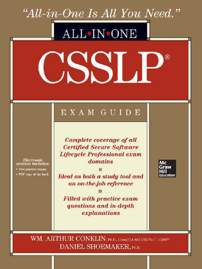 Dokumen - Pub - CSSLP Certification All in One Exam Guide 9780071760256 0071760253 9780071760263 ...