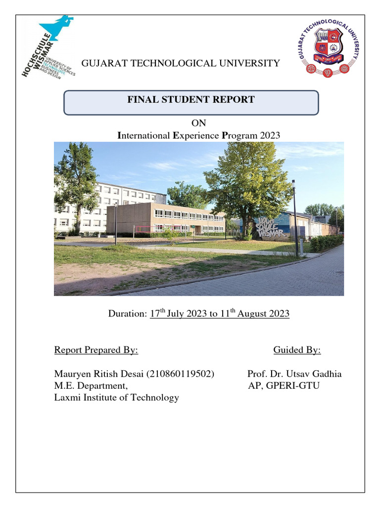 Final_Report | PDF | Airport | Screw