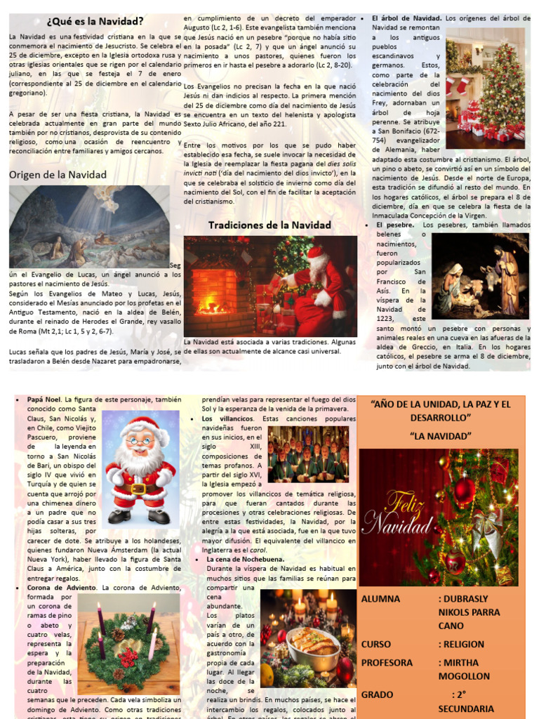 Qué Es La Navidad | PDF | Navidad | Natividad De Jesus