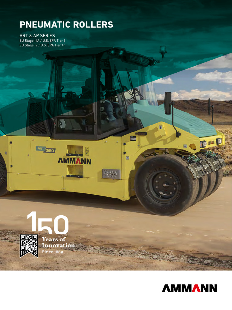 Ammann Pneumatic Rollers Overview | PDF | Tire | Engines