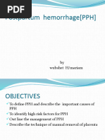 PPH Presentation | PDF | Bleeding | Obstetrics