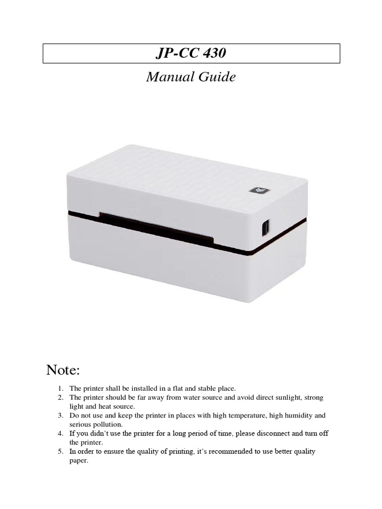 Manual Guide | PDF | Printer (Computing) | Icon (Computing)