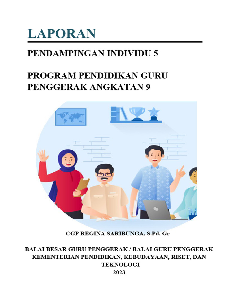 Laporan Pi 5 Bu Regina | PDF | Bisnis