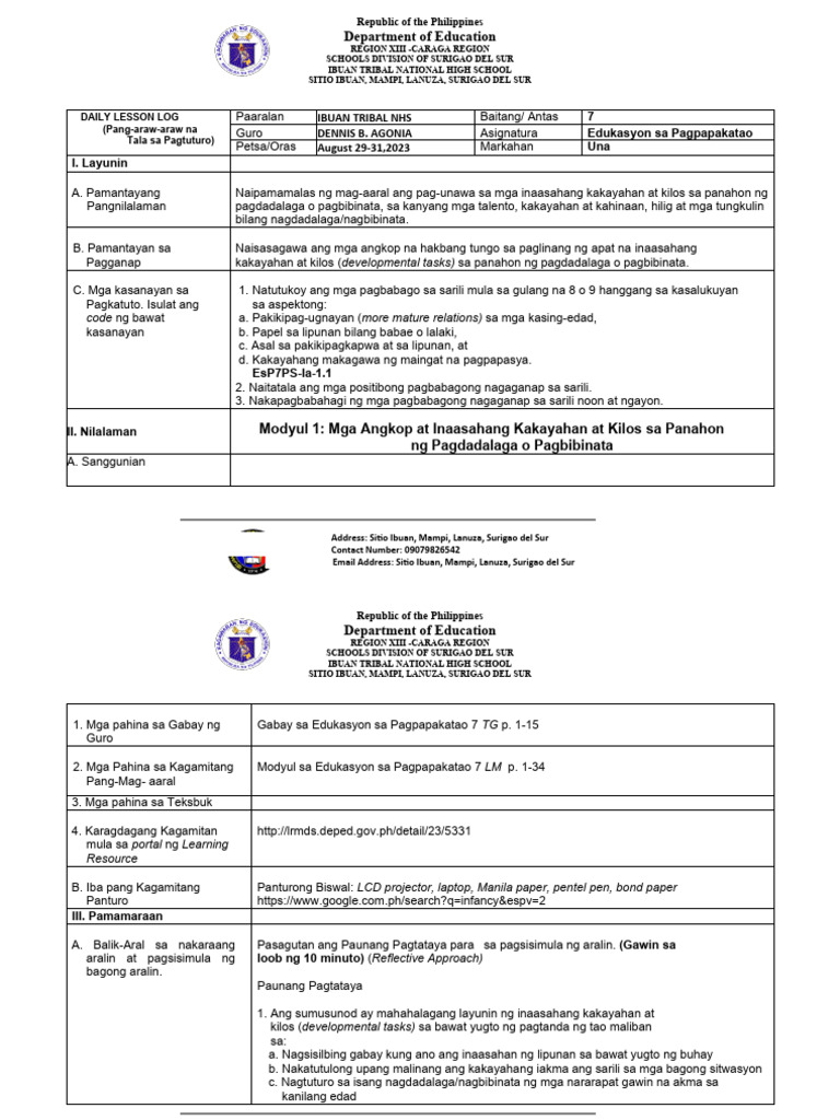 Esp DLL 7 Mod 1 Jen (1) Edited | PDF