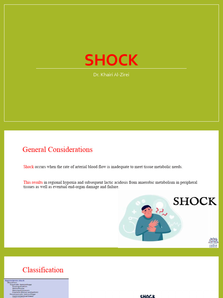 Shock Pdf Shock Circulatory Sepsis
