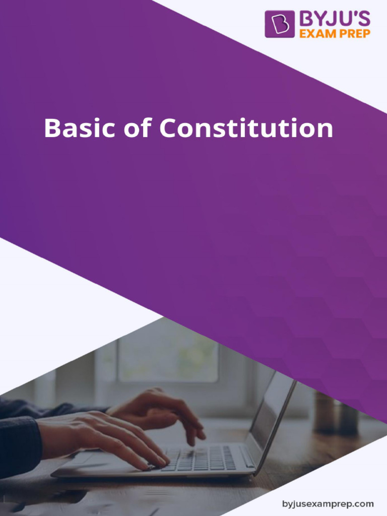 Basics of The Constitution 301711187995965 | PDF