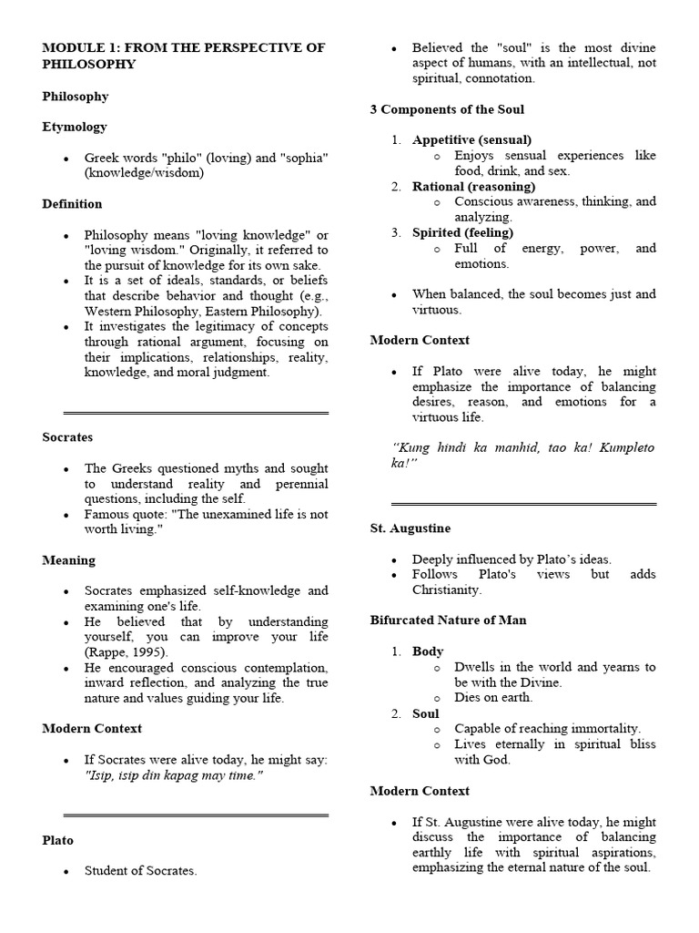 Understanding the self Simplified | PDF | Soul | Reason