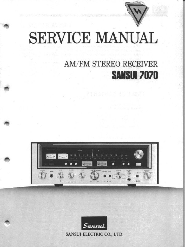 sansui_7070_am-fm_stereo_receiver | PDF