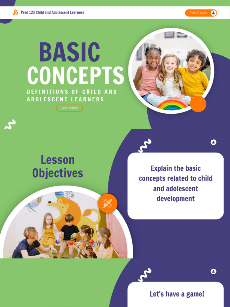 M1L1 Pred 123 Child and Adolescent Learners | PDF | Adolescence | Learning