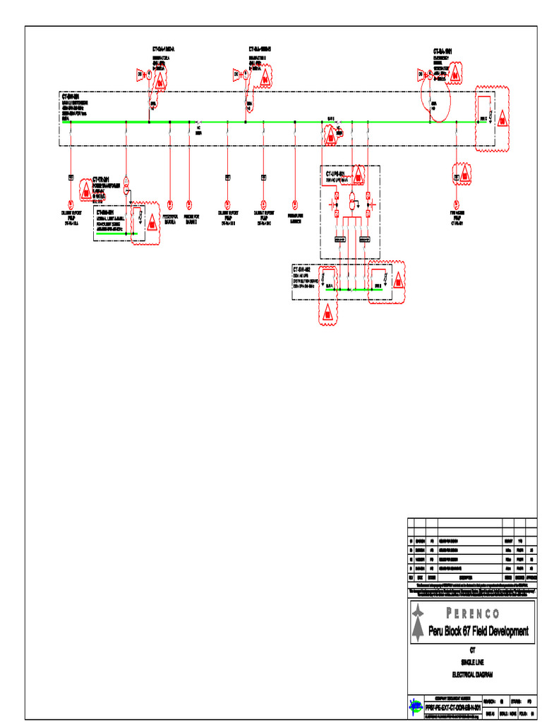 PP67 PE EXT CT DOR ES N 301 - Rev04 - CT Single Line Electrical Diagram ...