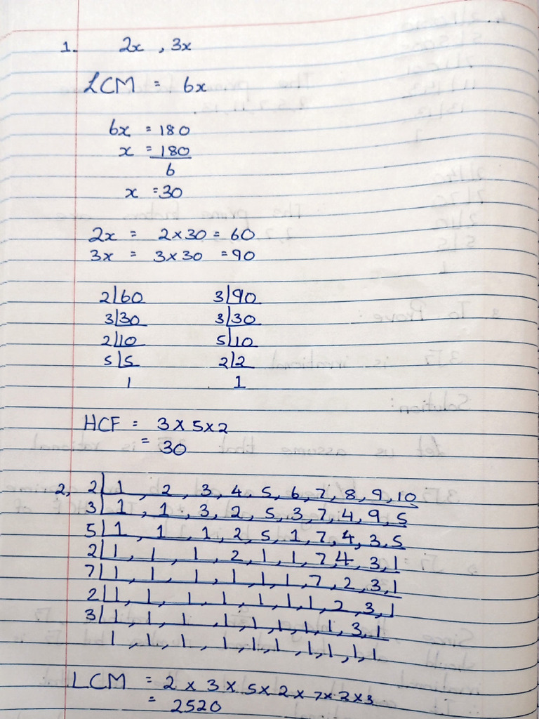 Maths | PDF | Number Theory | Discrete Mathematics