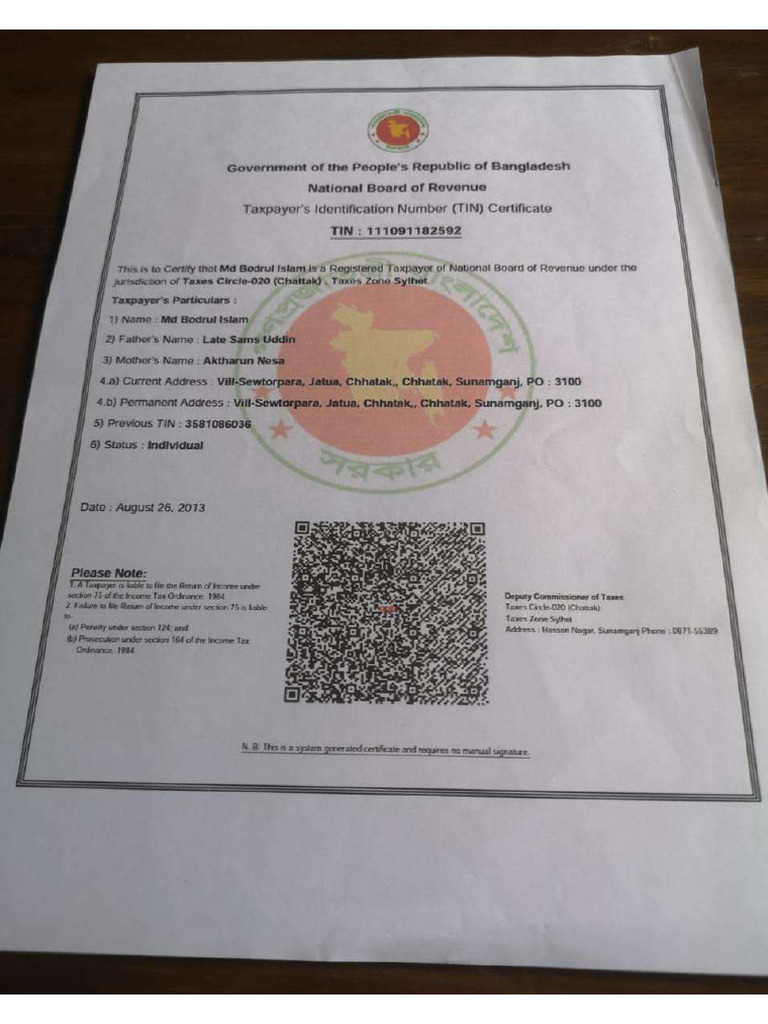 TIN | PDF