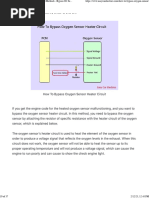 O2 Sensor Wiring Colour Codes From HTTP | PDF | Land Vehicles | Vehicles