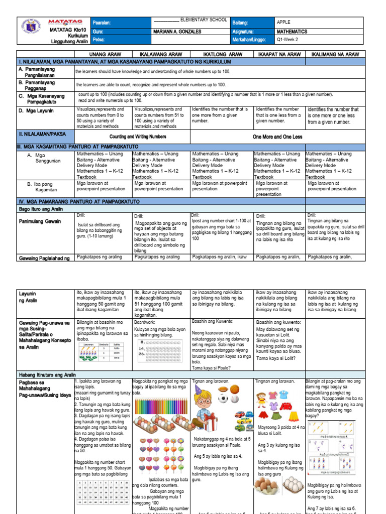 Week 2 Math | PDF
