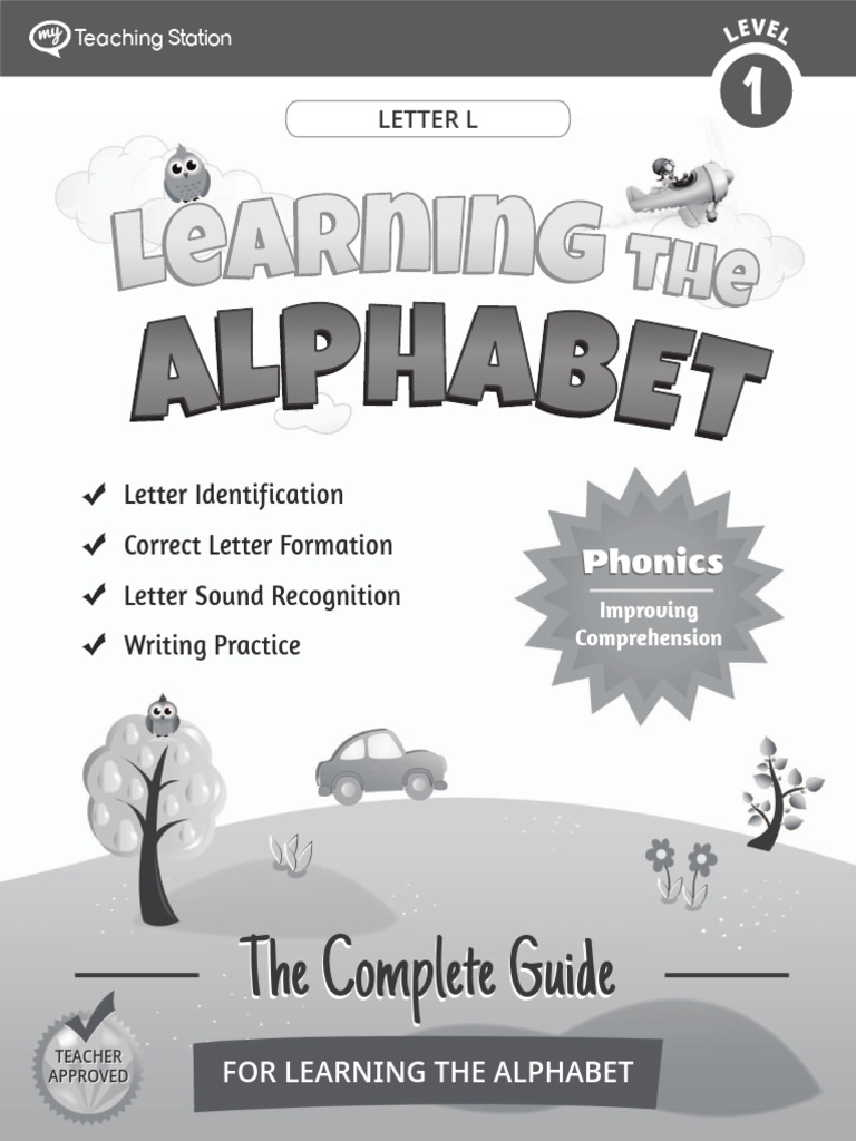 MTS-Learning-the-Alphabet-Level1-Letter-L-Workbook | PDF | Letter Case ...