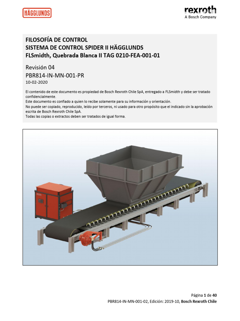PBR814-IN-MN-001-R04 - Filosofía de Control QBII | PDF | Relé | Motores