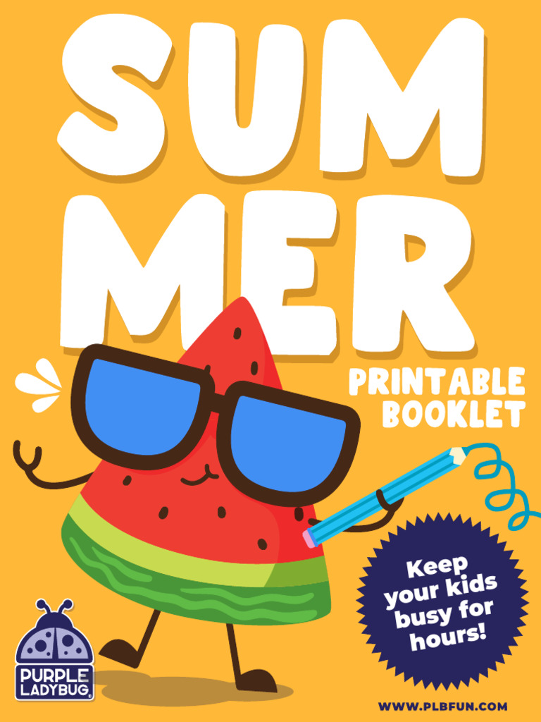 100-Page Summer Acivity Sheets Revised All | PDF | Color