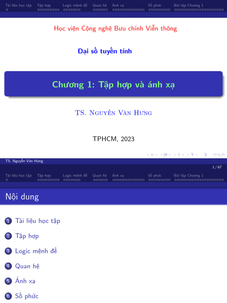 Chuong 1-Taphop Va Anh Xa | PDF