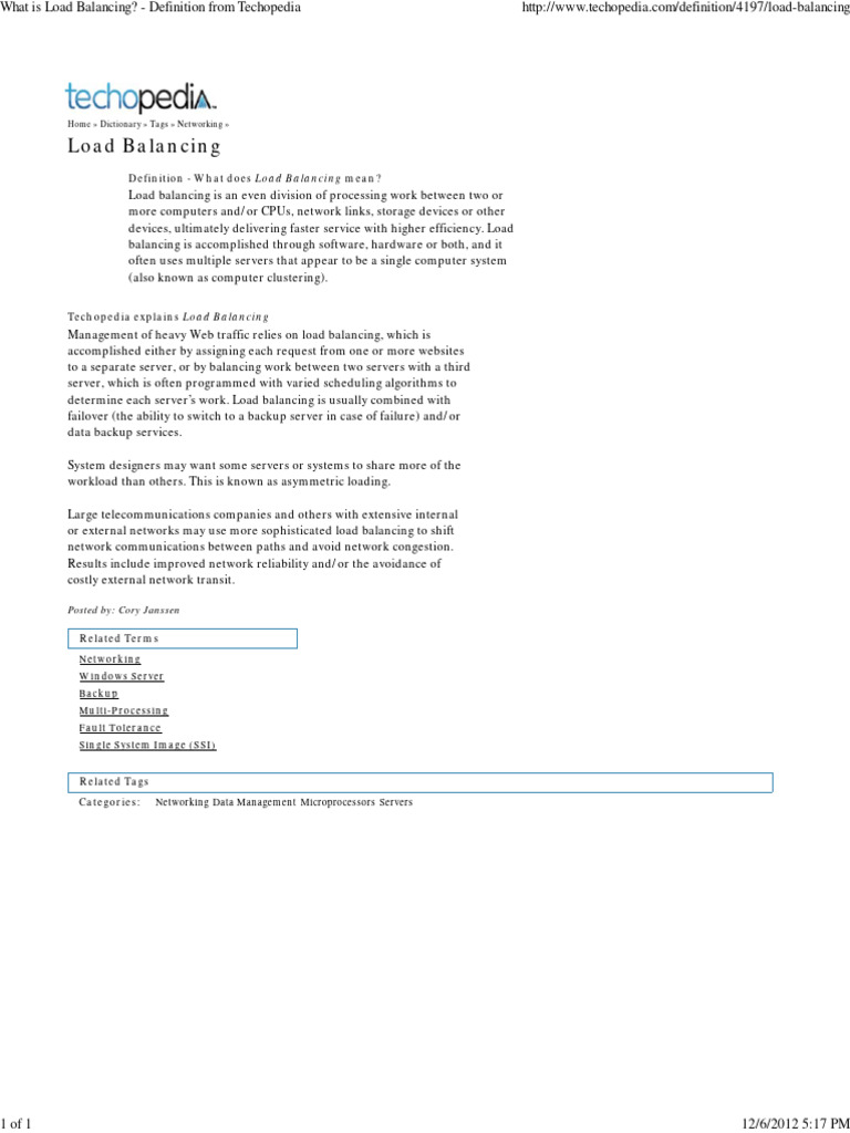 Definition From Techopedia | PDF