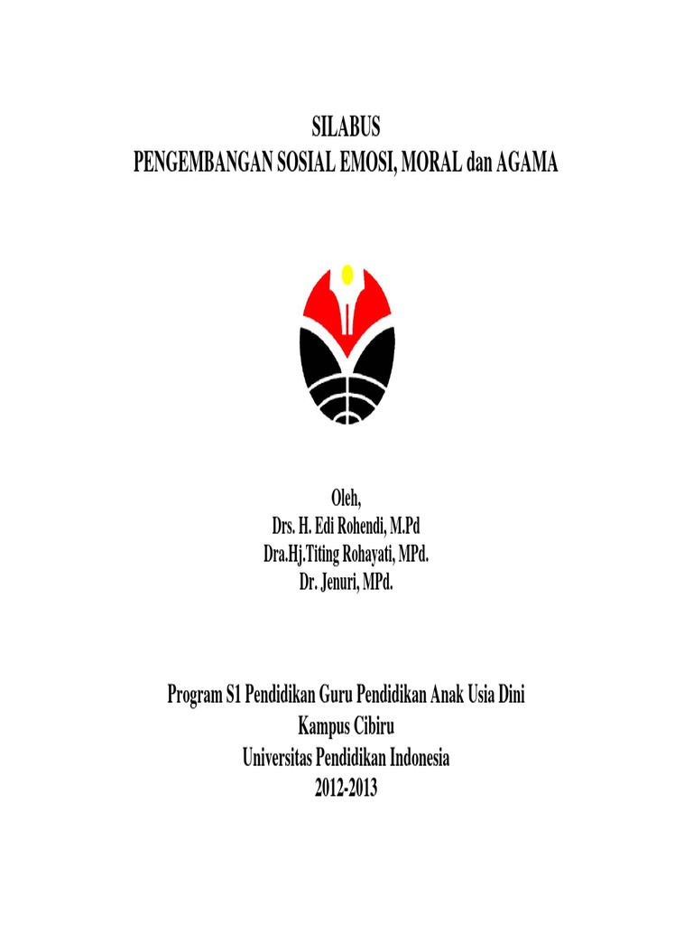 Silabus Peng. Sosial Emosi, Moral Dan Agma | PDF | Kesehatan Holistik