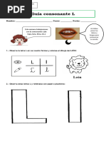 Material de Apoyo Letra L. | PDF