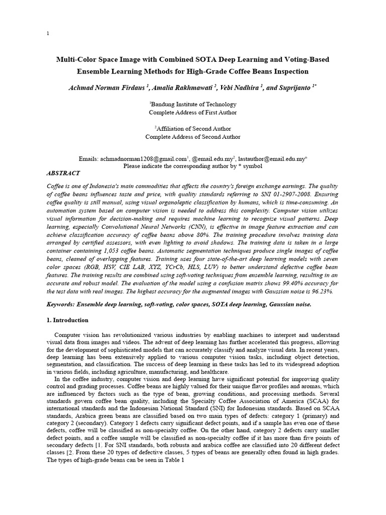 Friendly-Format - MJCS - EL Multicolor SOTA Deep Learning | PDF | Deep Learning | Computer Vision