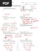 Two-Step Inequalities Worksheet | PDF | Mathematics | Mathematical ...
