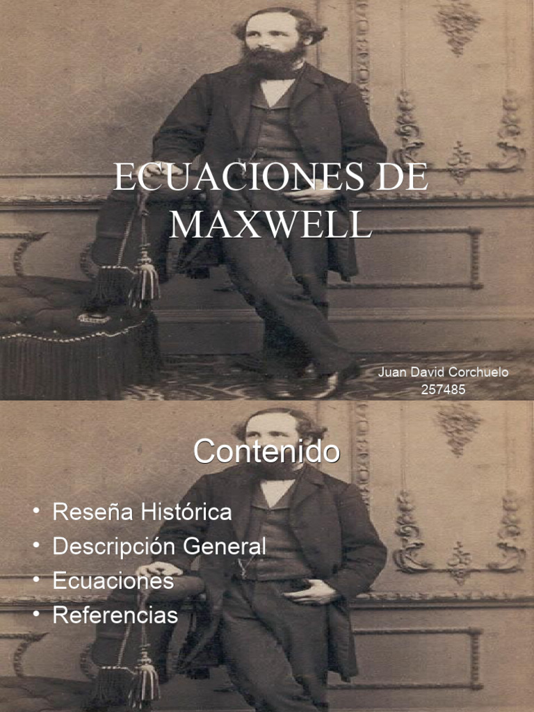 Ecuaciones de Maxwell | PDF | Ecuaciones de Maxwell | Campo magnético