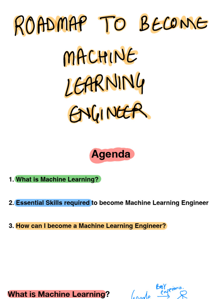 Masterclass Roadmap To Become Machine Learning Engineer 22june | PDF | Machine Learning | Computing
