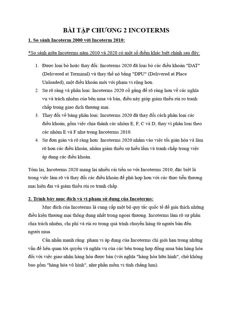 Btap Incoterm Trang 105 | PDF
