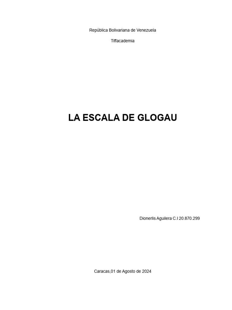 Escala de Glogau | PDF | Piel | Medicina CLINICA