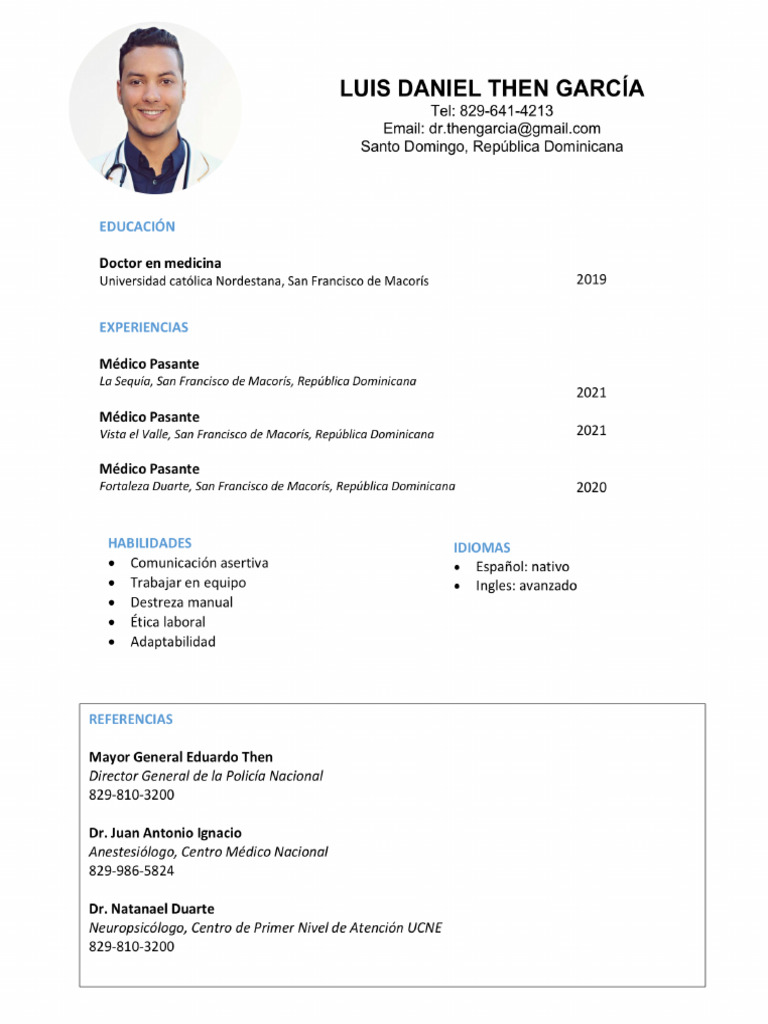 Daniel CV Actualizado | PDF
