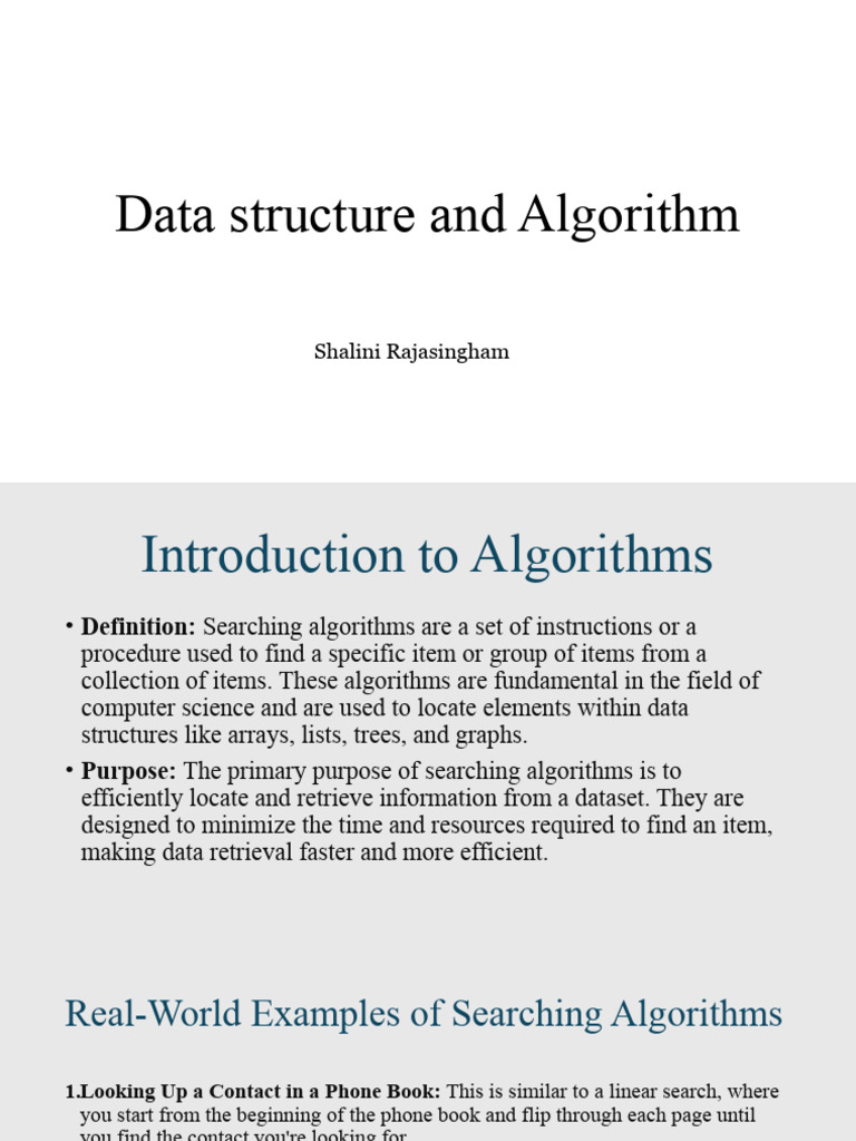 Presentation 1 | PDF | Database Index | Time Complexity