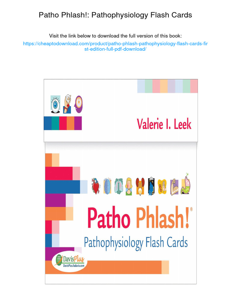 Patho Phlash!: Pathophysiology Flash Cards. First Edition. ISBN ...