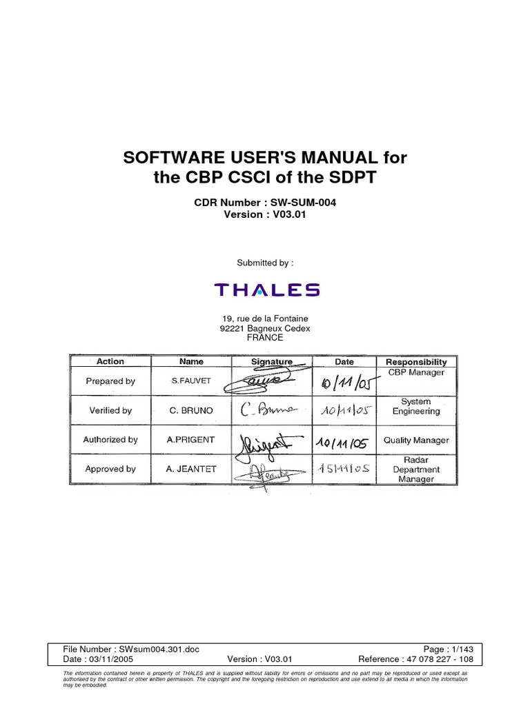 03 Sum CBP SDPT | PDF | Computer File | Menu (Computing)
