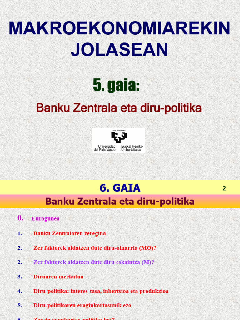 Makrorekin Jolasean (5. Gaia) | PDF