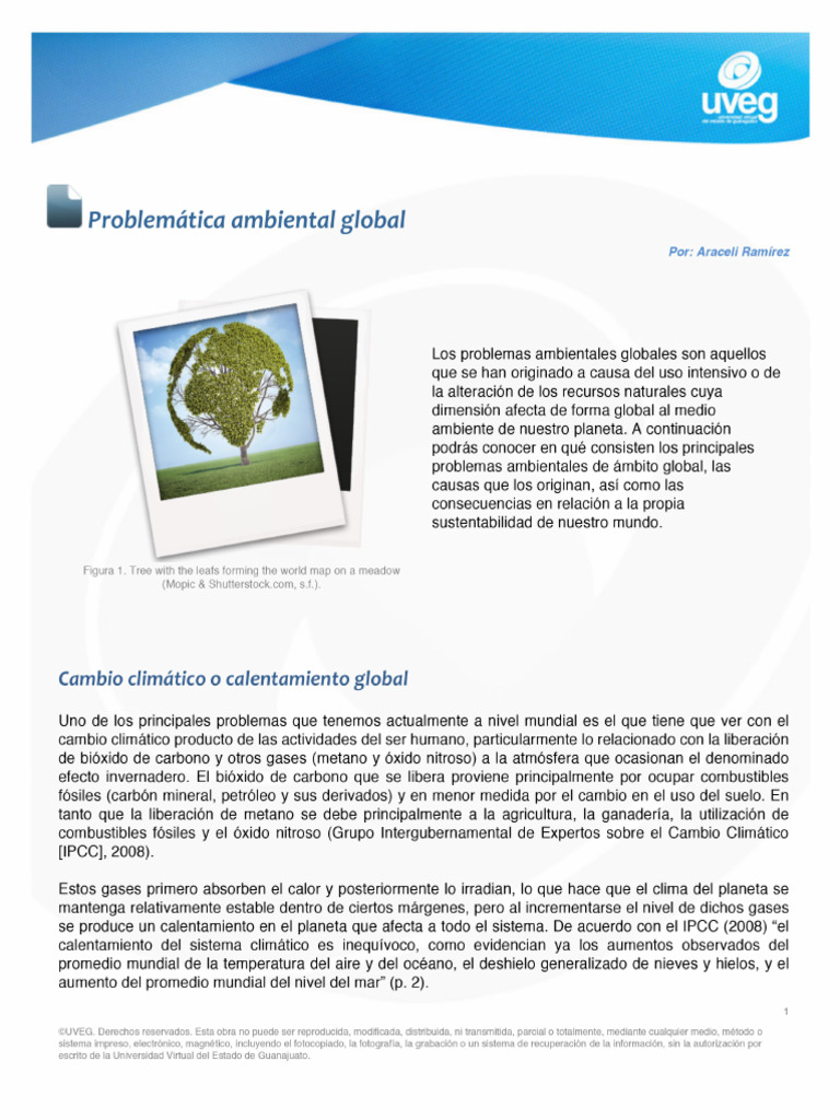 Problematica Ambiental Global | PDF